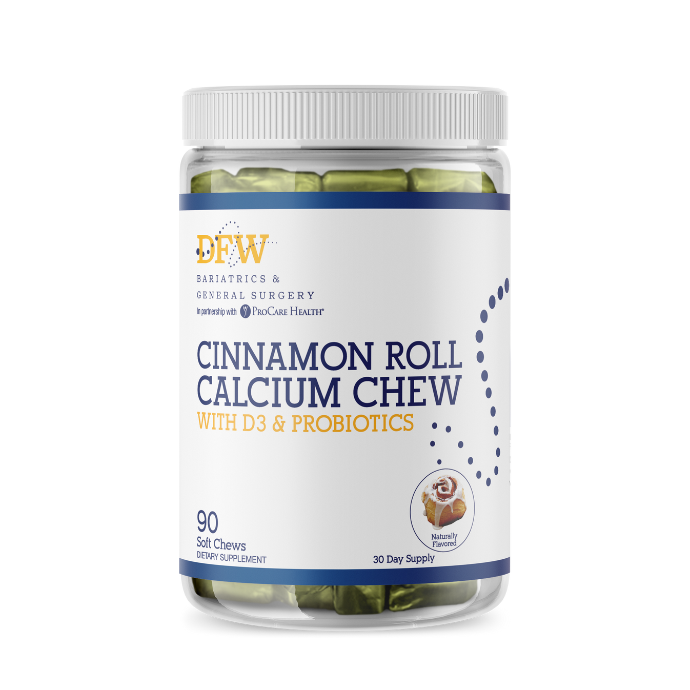 Calcium Chews (500mg each) - 90 Count | 30 Day Supply – DFW Bariatrics ...