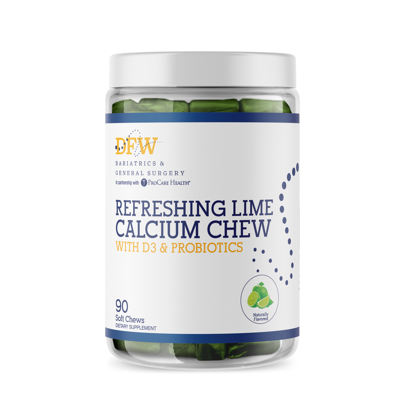 Calcium Chews (500mg each) - 90 Count | 30 Day Supply – DFW Bariatrics ...